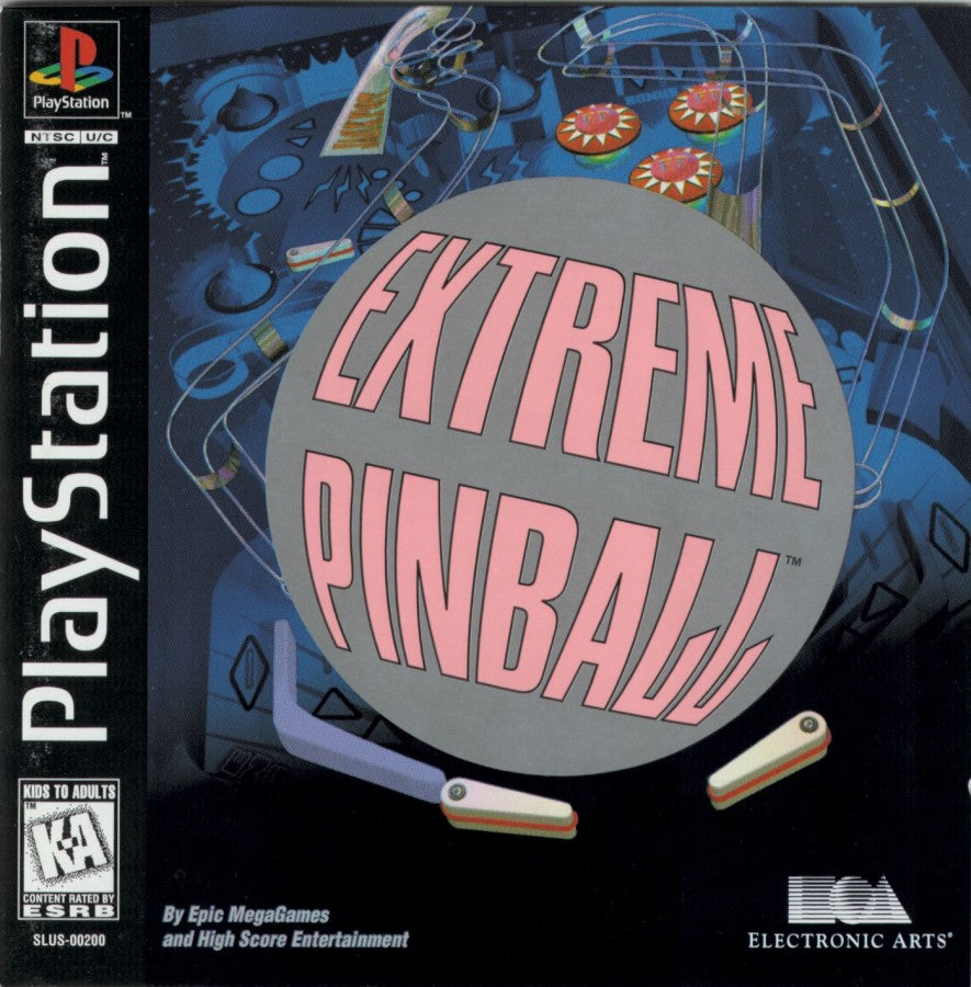 Extreme Pinball – PlayStation 1 (PS1)