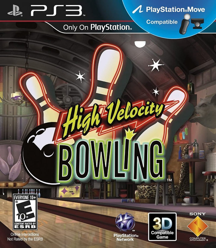 High Velocity Bowling – PS3 Realistic and Fun Bowling Simulation