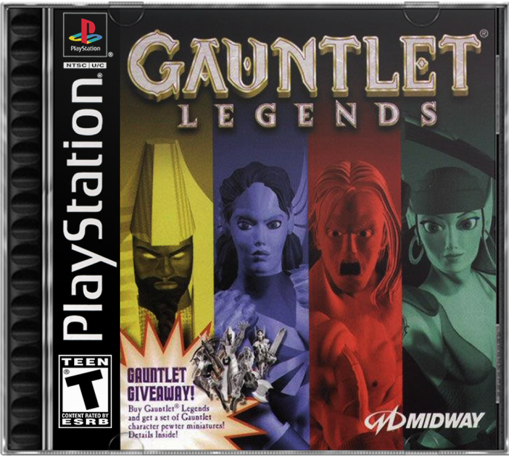 Gauntlet Legends – PlayStation 1 (PS1) | Arcade Action Video Game