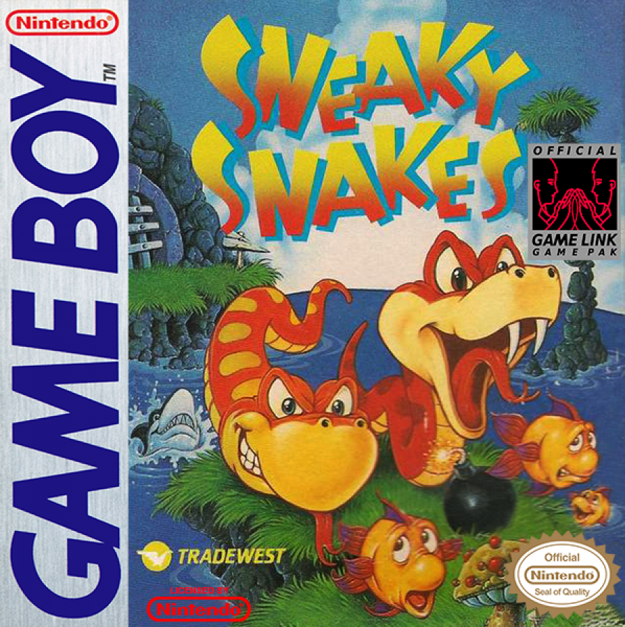 Sneaky Snakes | Game Boy GB Arcade Action Game