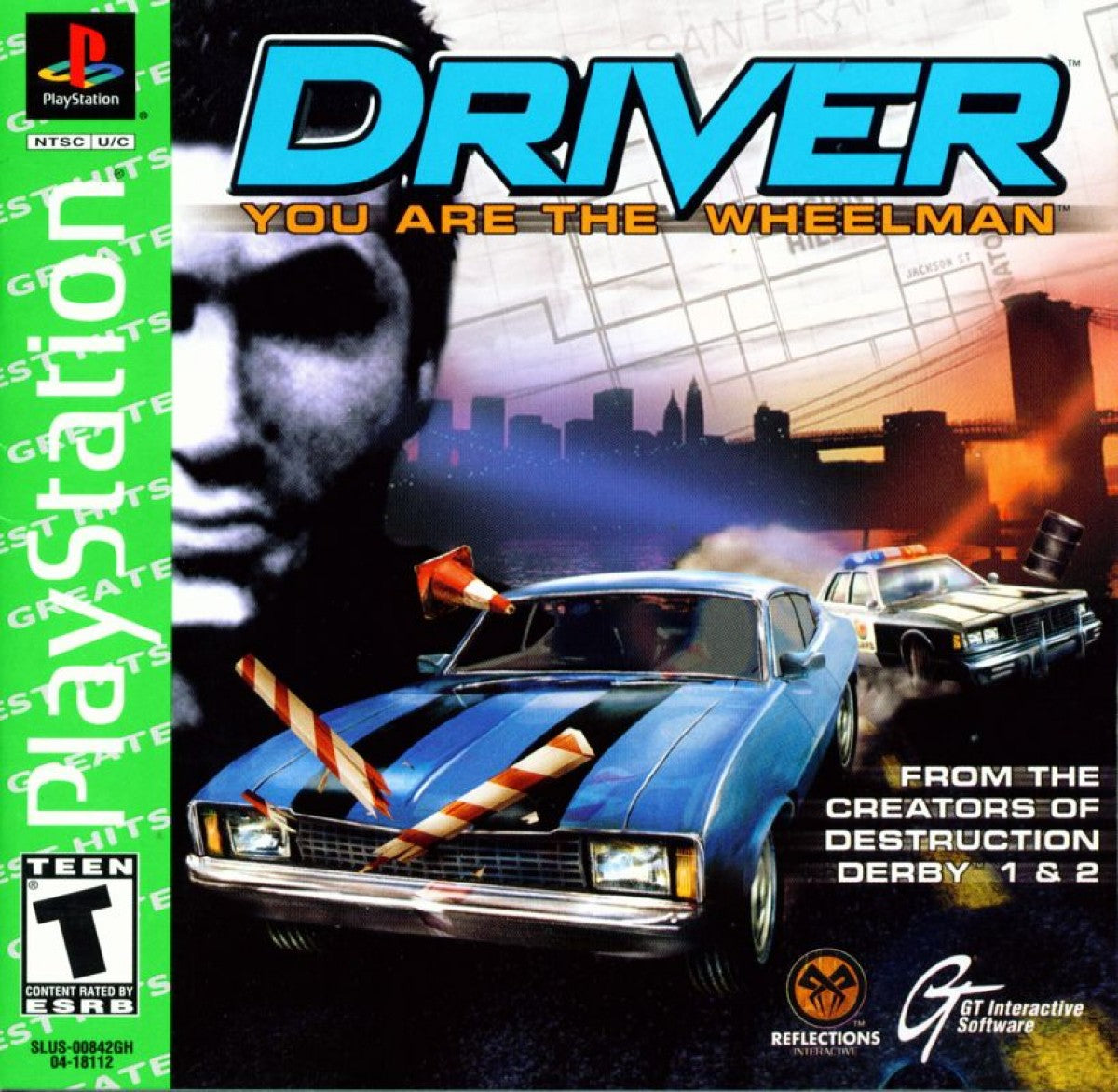 Driver: You are the Wheelman [Greatest Hits] – PlayStation 1 (PS1 ...