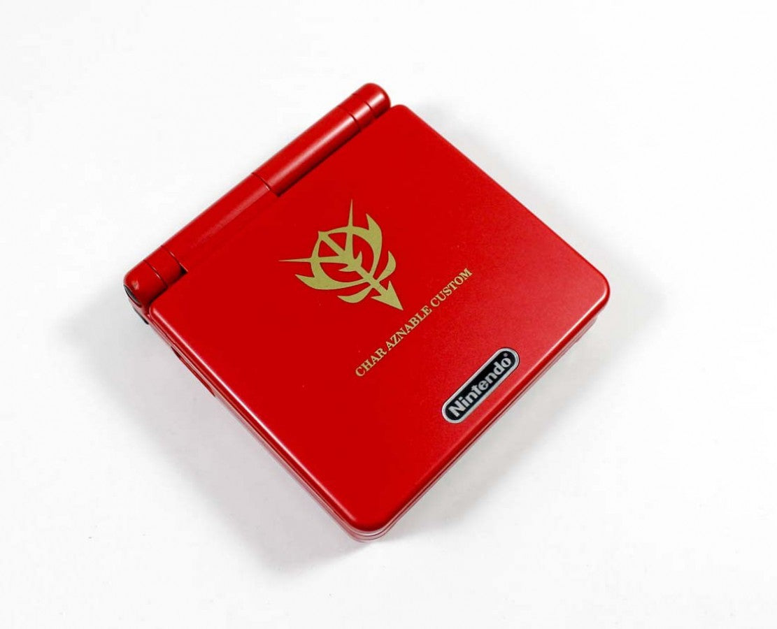 Char Aznable Custom GBA SP AGS-001 – Handheld Console