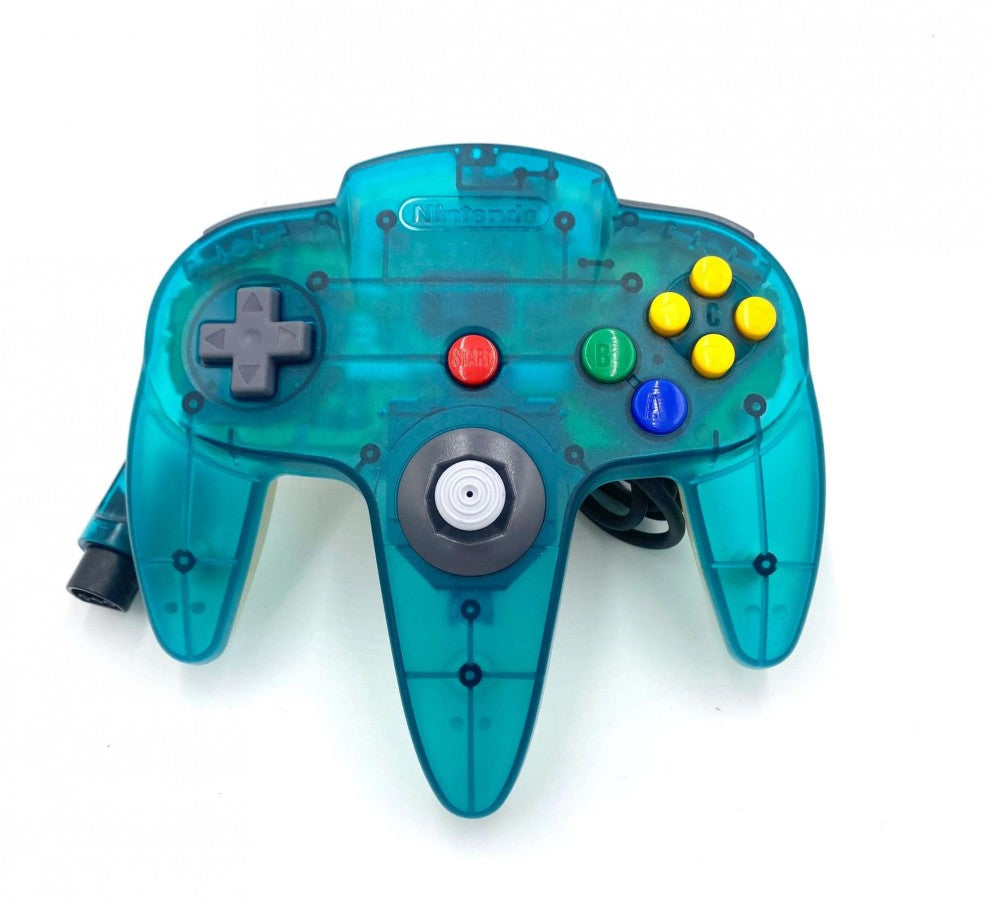 Ice Blue Controller – Nintendo 64 Accessory (N64) | Gaming Controller