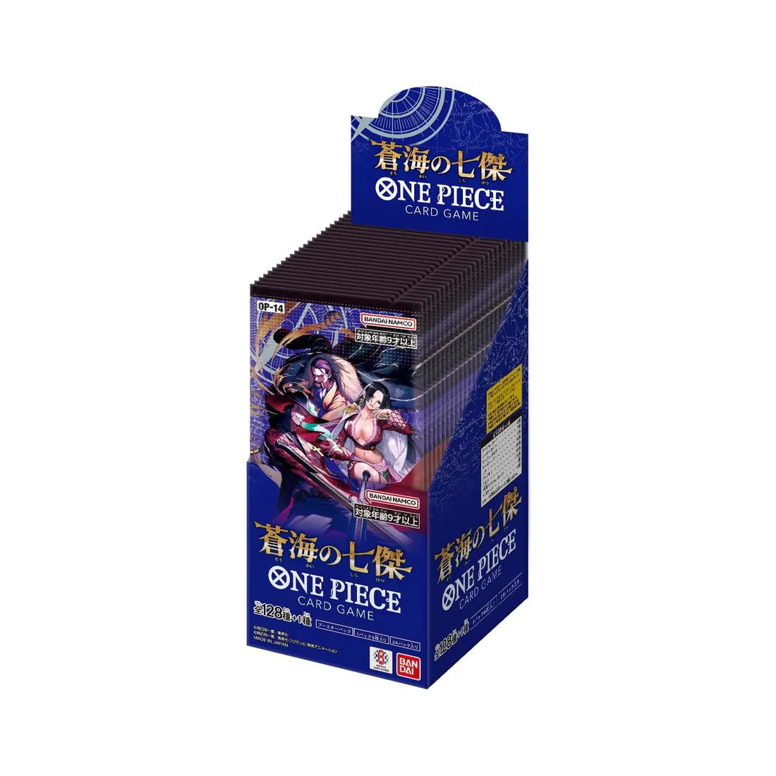 One Piece TCG OP14 – The Azure Sea's Seven Sealed Booster Box 24 Packs