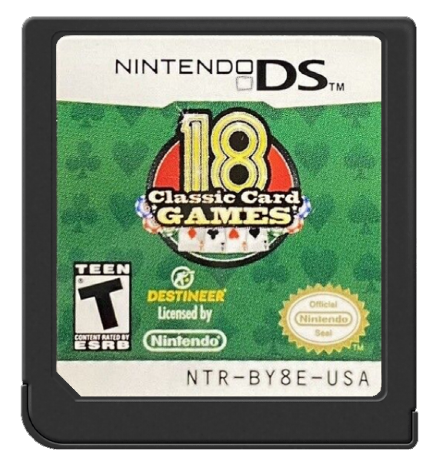 18 Classic Card Games – Nintendo DS (DS) – Gamers Go Retro